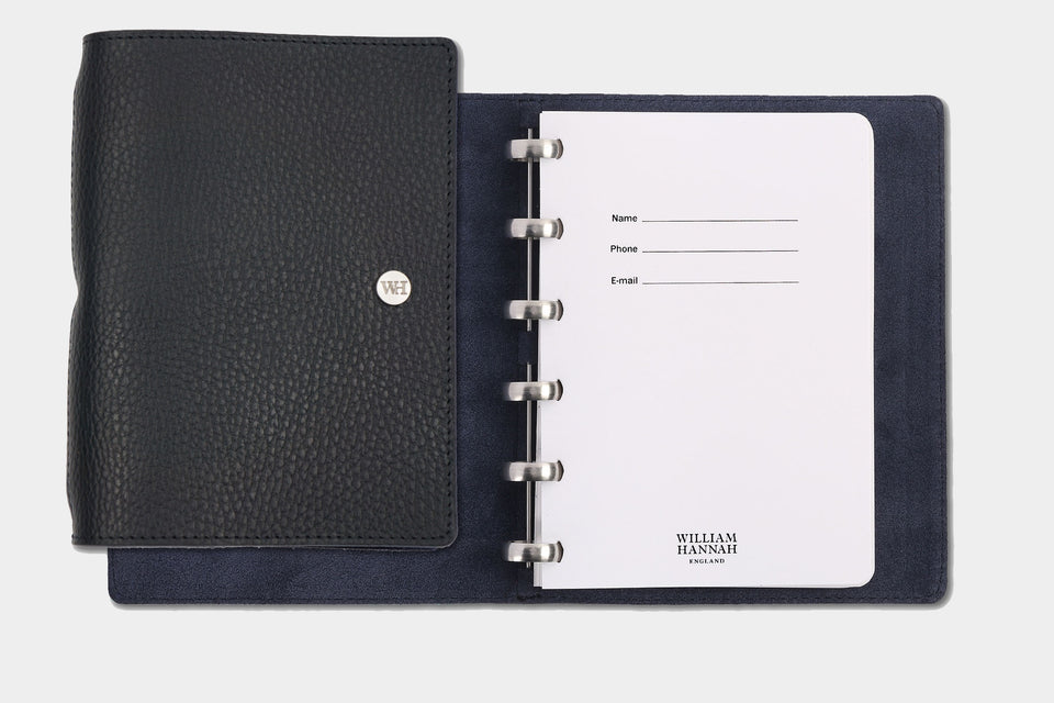 Luxury A6 Leather Notebooks - William Hannah Limited